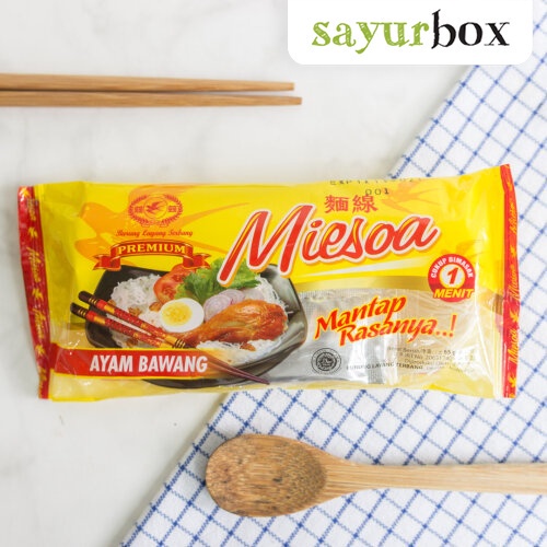 Jual Burung Layang Terbang Miesoa Ayam Bawang 65 gram Sayurbox | Shopee ...
