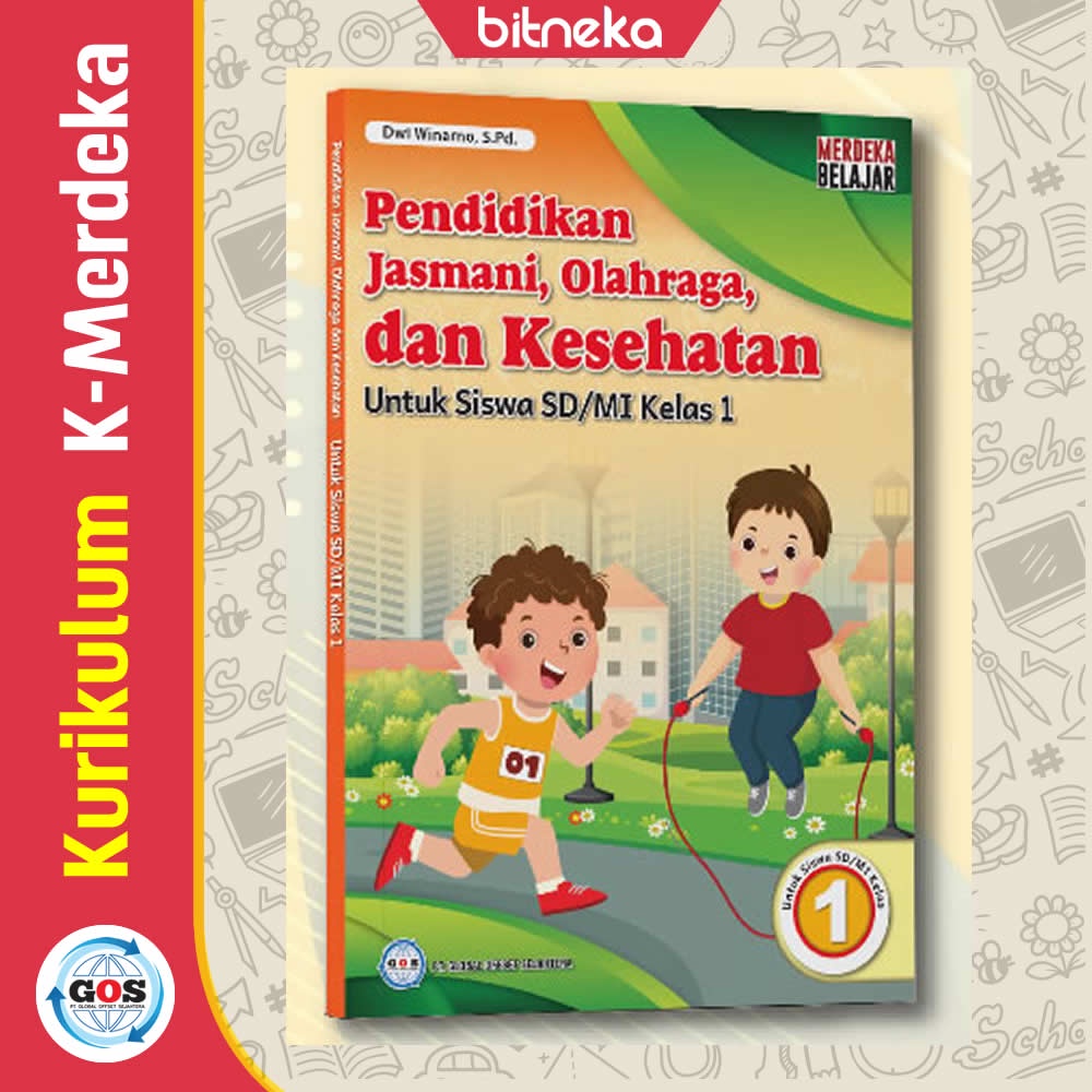 Jual Buku Siswa PJOK SD/MI Kelas 1 Kurikulum Merdeka - GOS | Shopee Indonesia