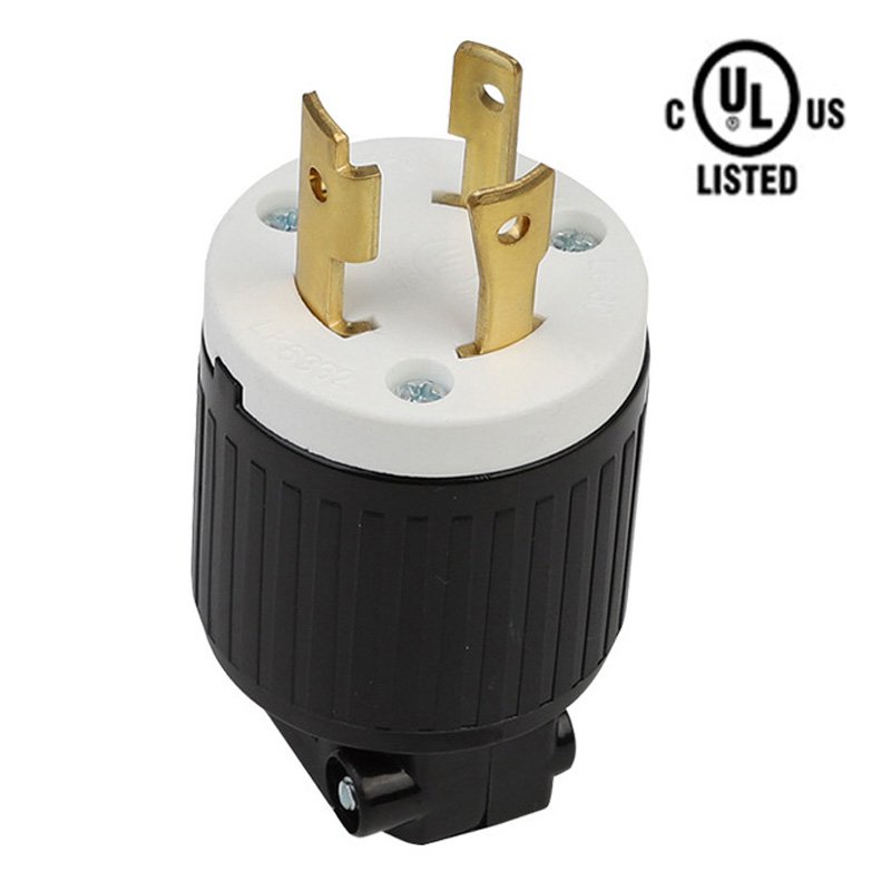 Jual &New UL Nema L6-30P L6-30R US 30A Outdoor Extension Industry Receptacle Connector America ...