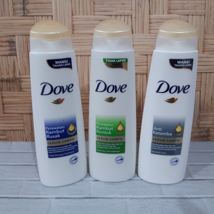 Jual Dove Micellar Sampo Kulit Kepala Berminyak & Rambut Rontok Botol ...