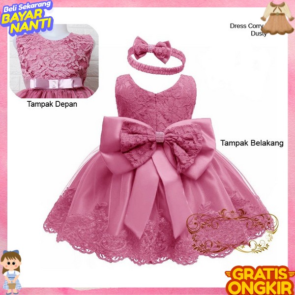 Jual Drees Deres Dtess Drese Rumbai Gaum Rok Rik Rokk Tebal Amak Ansk ...