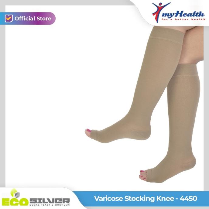 Jual ECO SILVER STOCKING VARISES KNEE 4550 BEIGE CLOSED TOE (SAMPAI ...