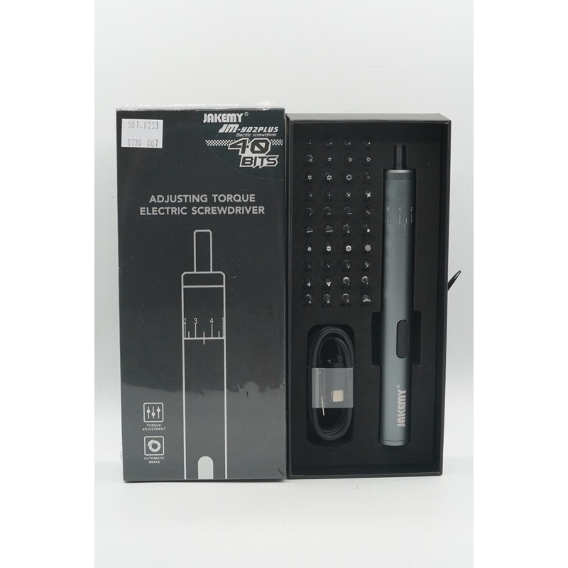 Jual Jakemy Jm-Y02 Plus Obeng Set Precision Electric Power Screwdriver ...