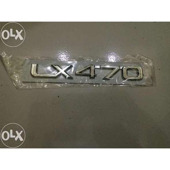 Jual Emblem Logo Lx470. Untuk Modif Land Cruiser Tampilan Lexus ...
