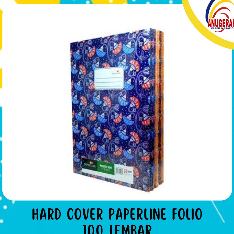 Jual Promosi Menarik HARD COVER PAPERLINE FOLIO 100 LEMBAR (PCS ...