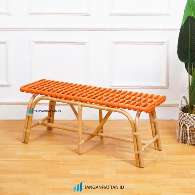 Jual @@@@] KURSI SOFA BENCH ROTAN 3 SEATER PANJANG / BANGKU TUNGGU ...