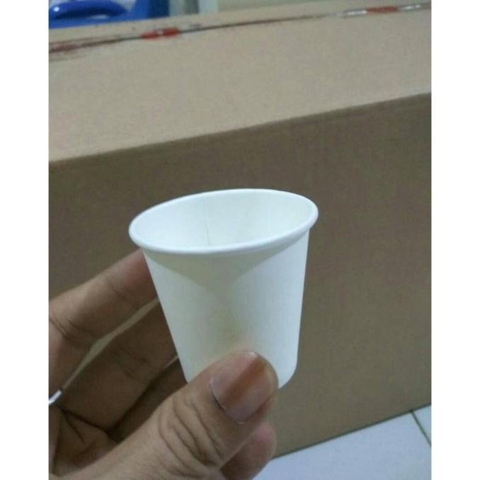 Jual @=@=@=@=] Sampling mini paper cup / gelas kertas 2.5 oz (+-60ml ...