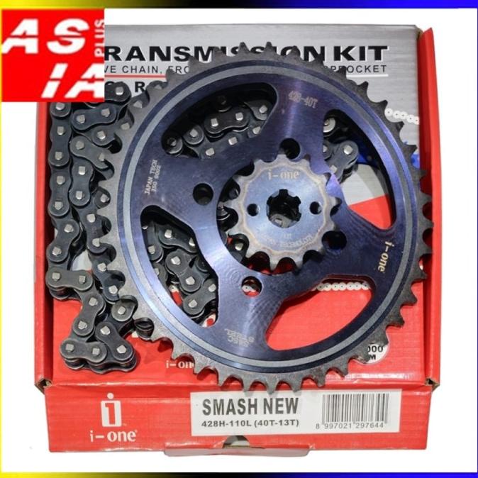 Jual Chain Kit I One Br Variasi Racing Grand Smash New 13 40T 428H 110L ...