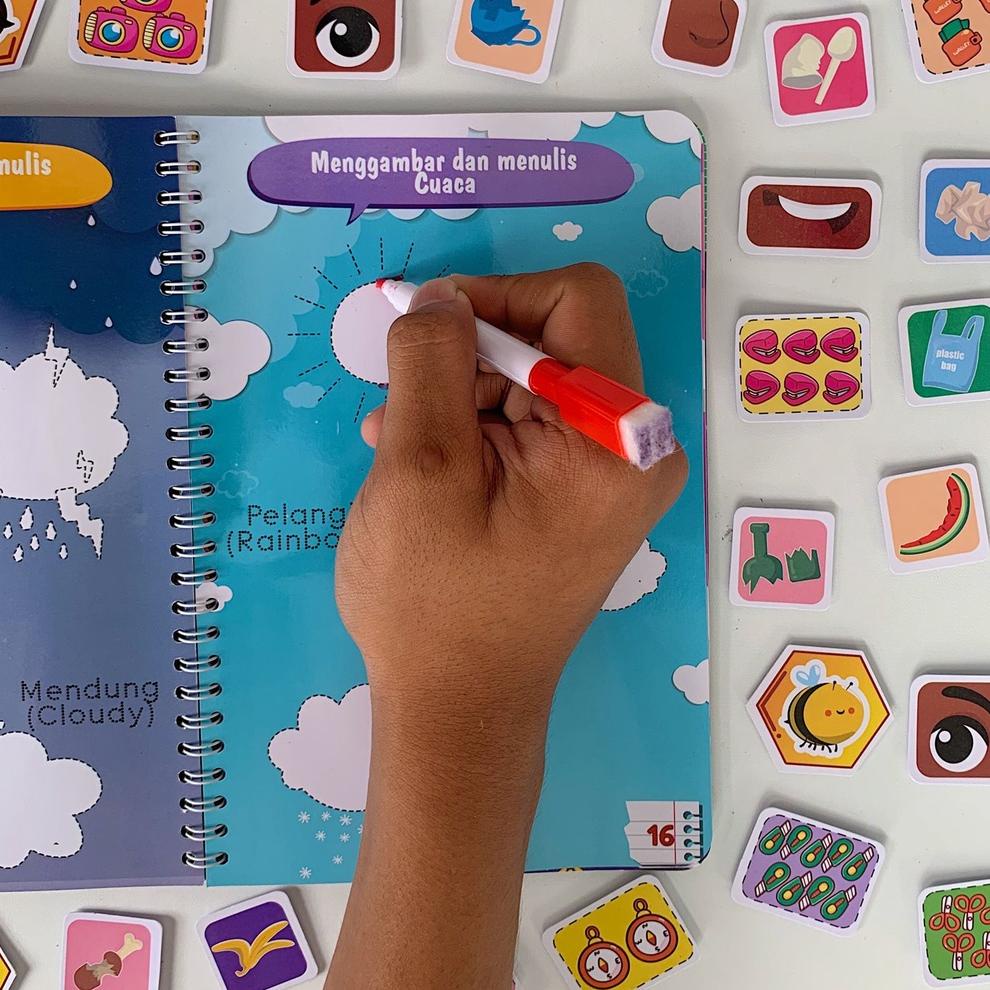 Jual Terbaik Konsep Funbook Level 2 Busy Book Buku Aktivitas Edukasi ...