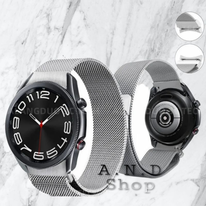 Jual STRAP WATCH BAND TALI JAM MILANESE MAGNET MAGNETIC LOOP NO GAPS ...