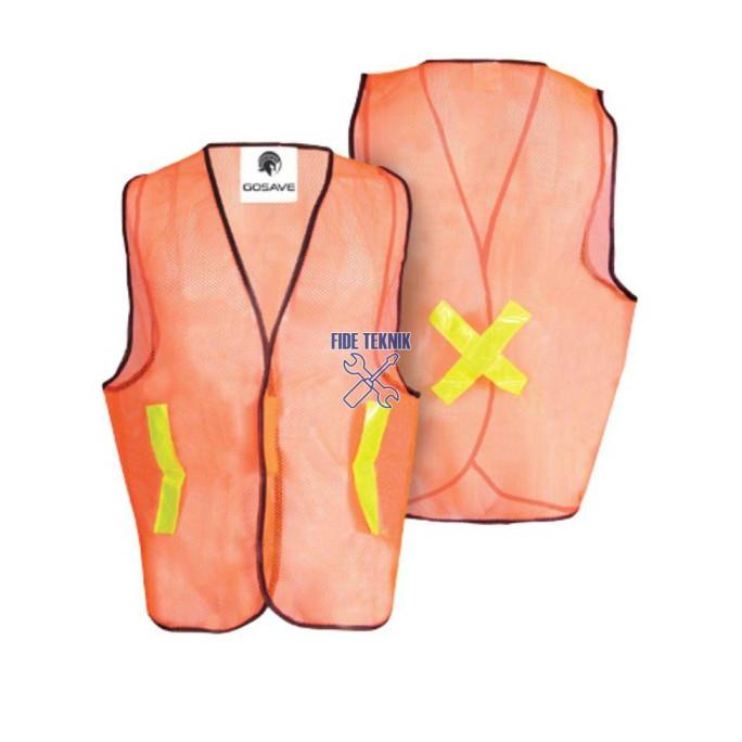 Jual hanya disini] rompi safety proyek vest pengaman jaring GO SAVE ...