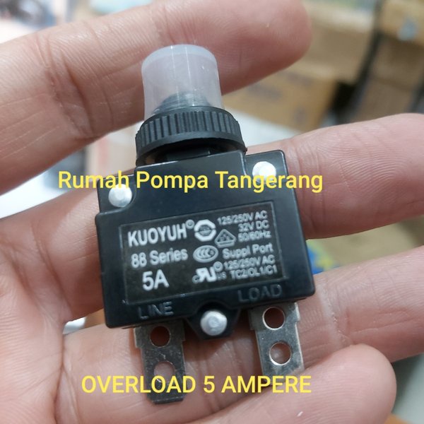 Jual Overload Switch Protector Sparepart Pompa Satelit Ukuran 5 Ampere ...