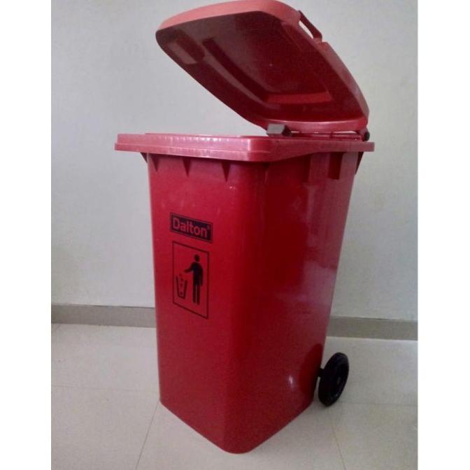 Jual Tempat Sampah 100 Liter Dengan Roda Hdpe Plastik Dalton Lewat Kargo | Shopee Indonesia