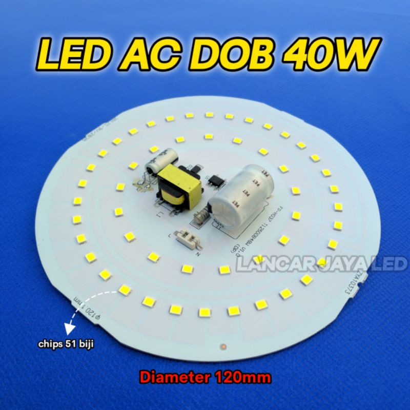 Jual PROMO LIVE!!! LED AC ( DOB ) 7W-50W ~Lancar Jaya Led~ | Shopee ...
