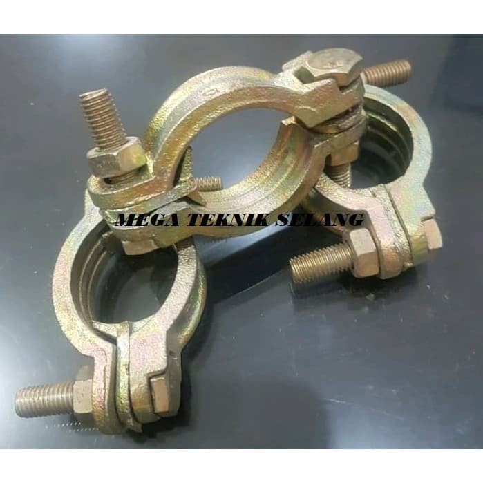 Jual Klem Double Bolt 3 1/2" Klem DB 400 Clamp Heavy Duty Besi DB400 ...