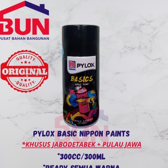 Jual STOK TERBARU Pylox PIlox piloks Basic Nippon Paint 300 cc Besi ...