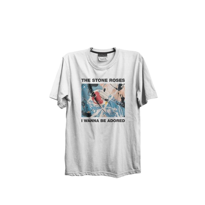 Jual Kaos Band The Stone Roses - I Wanna Be Adored (DTG) | Shopee Indonesia