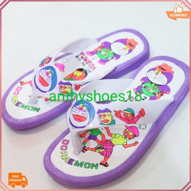 Jual JRDK7547 Fauzy store Sandal Jepit Karet Anak Jadul Doraemon ...