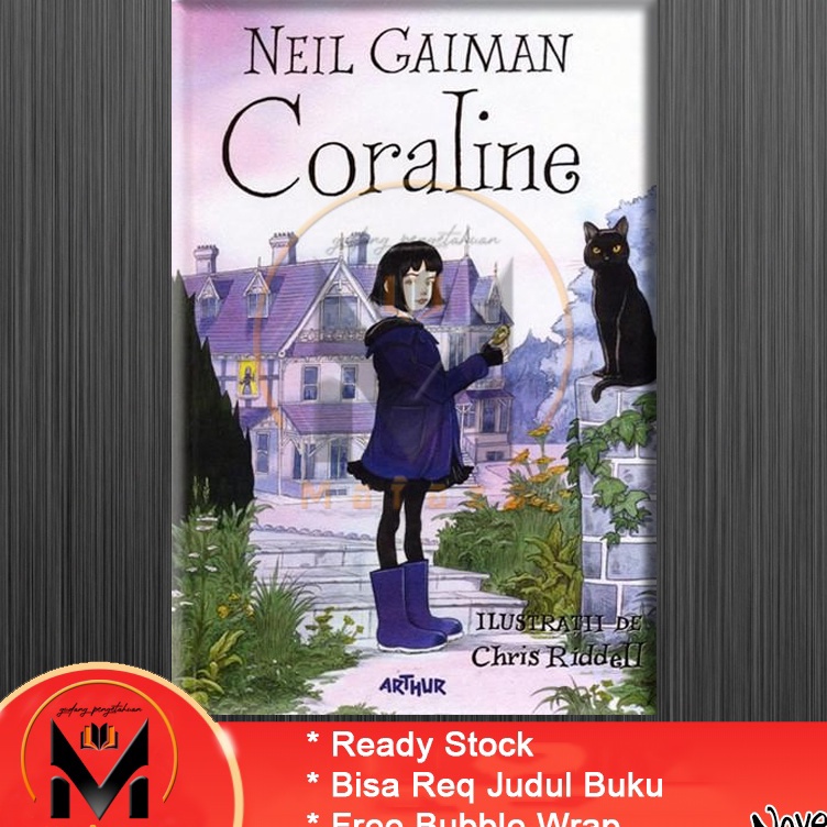 Jual Ekstra benefit Coraline by Neil Gaiman (English) | Shopee Indonesia