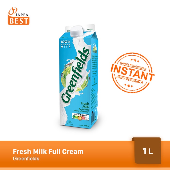 Jual Greenfields Fresh Milk / Susu Pasteurisasi 1 L | Shopee Indonesia