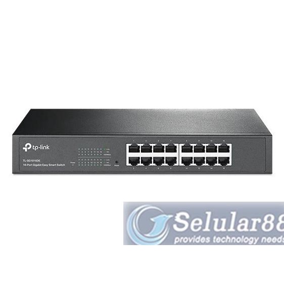 Jual Tp-Link Tl-Sg1016De 16 Port Gigabit Easy Smart Managed Switch Hub ...