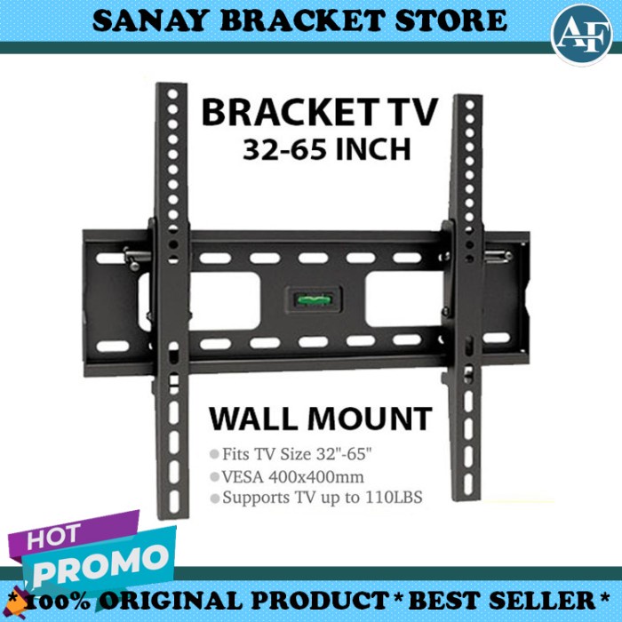 Jual bracket tv 32 43 50 55 65 inch LG SAMSUNG SONY TCL COOCAA. ALL ...