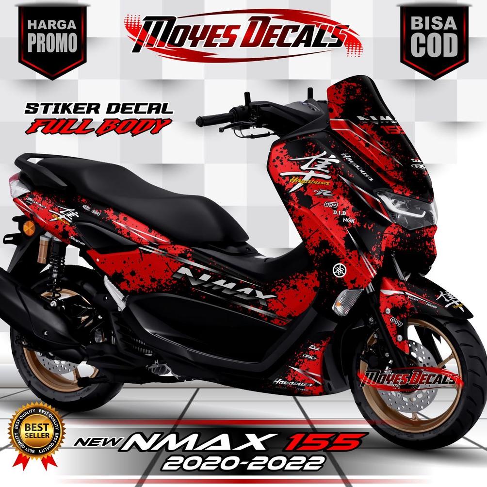 Jual (Cod) Decal Variasi New Nmax 155 Fullbody // Stiker Nmax New ...