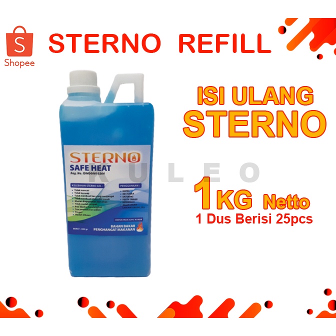 Jual Murah.. Sterno Gel (Jelly) Biru 1Kg Refill - sterno refill 800ml ...