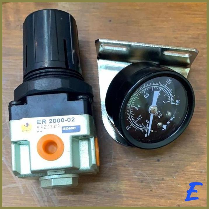 Jual ER 2000-02 AIR REGULATOR AR2000 E-MC BODY BESI DRAT 1 4 | AA | Shopee Indonesia