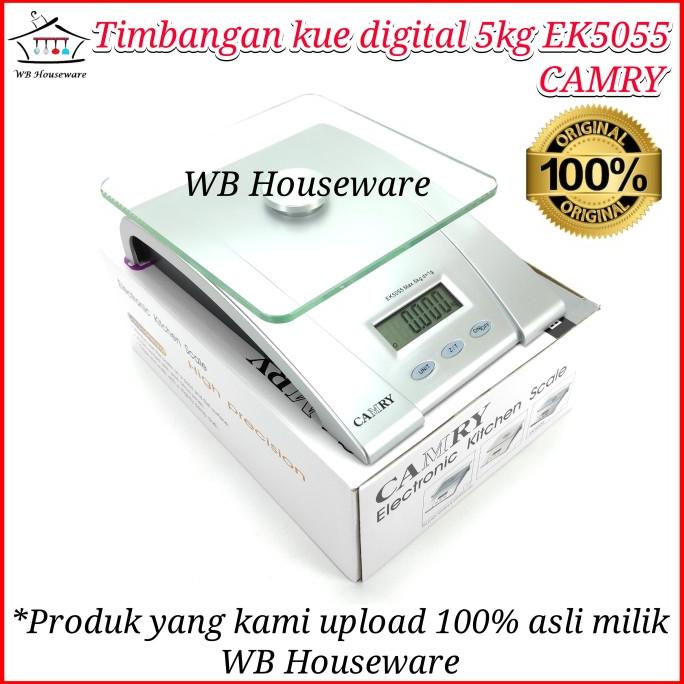 Jual Timbangan digital camry EK5055 - silver - timbangan kue - gram ...