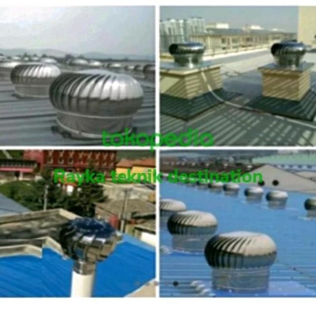 Jual Turbin Ventilator 16 Inch / Ventilasi Atap Rumah,Pabrik,Gudang,Dll ...