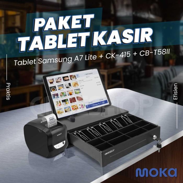 Jual Paket Mesin Kasir Tablet Untuk Resto Support Moka Pos | Shopee ...