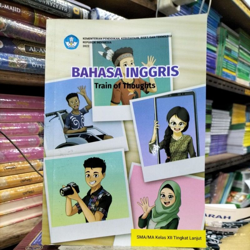 Jual BUKU PAKET BAHASA INGGRIS (Train Of Thought) SMA KELAS 12/XII KURIKULUM MERDEKA TAHUN 2022 ...