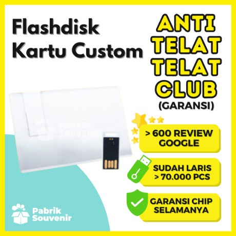 Jual [𝐏𝐀𝐁𝐑𝐈𝐊 𝐒𝐎𝐔𝐕𝐄𝐍𝐈𝐑 - 𝐑𝐄𝐀𝐋 𝐂𝐀𝐏𝐀𝐂𝐈𝐓𝐘] Flashdisk Kartu Promosi PSFCD11 ...