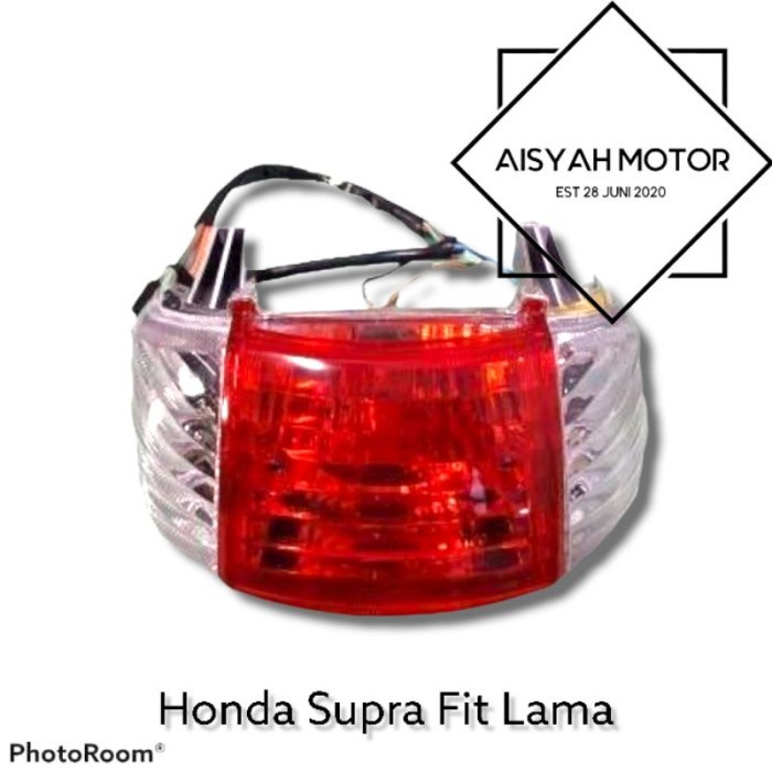 Jual Aksesoris Motor Full Bodi Dan Lampu Honda Supra Fit Tromol Warna ...