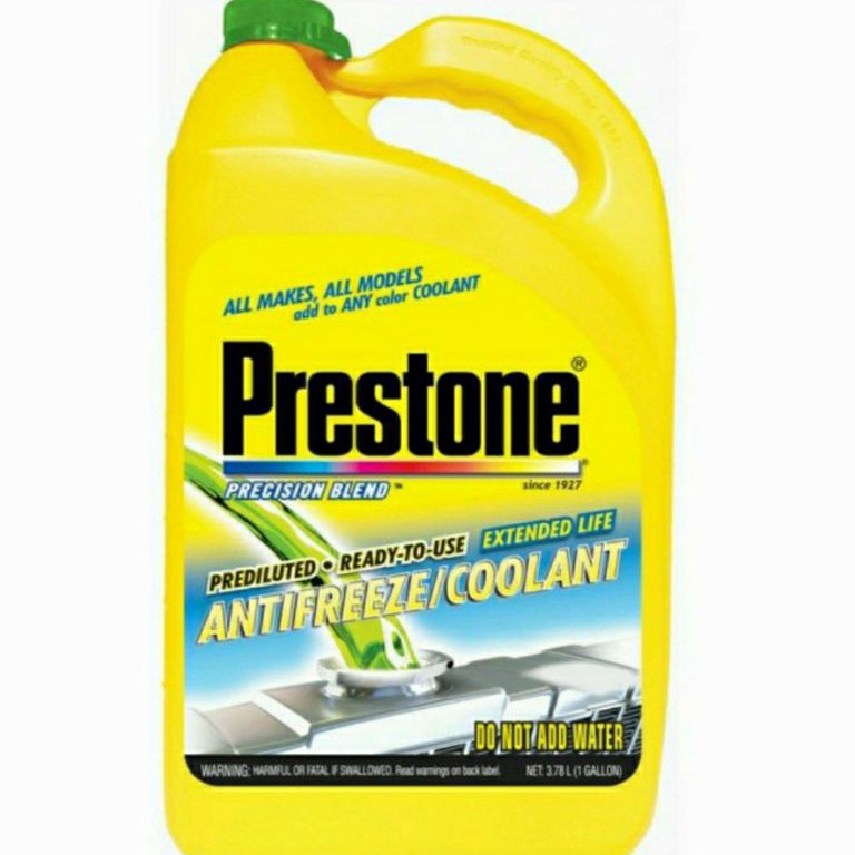 Jual Bonus Extra Prestone Ready to Use Radiator Coolant - Green 3.78L ...