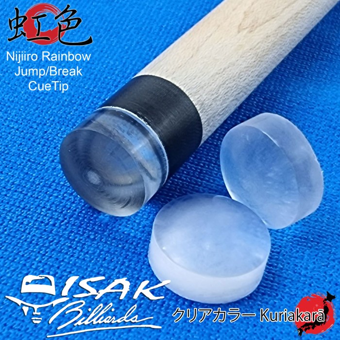 Jual Nijiiro Rainbow Jump Break Tip Clear Hard JB Cue Bola Lompat ...