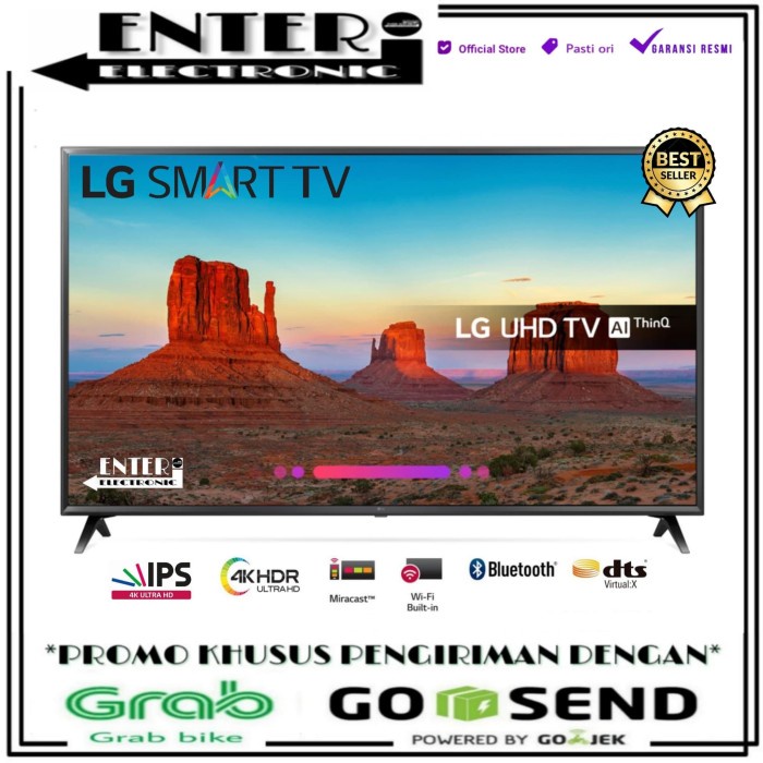 Jual Lg Led Tv 43Uk6300 - Smart Tv Led 43 Inch Uhd 4K Hdr Lg ...