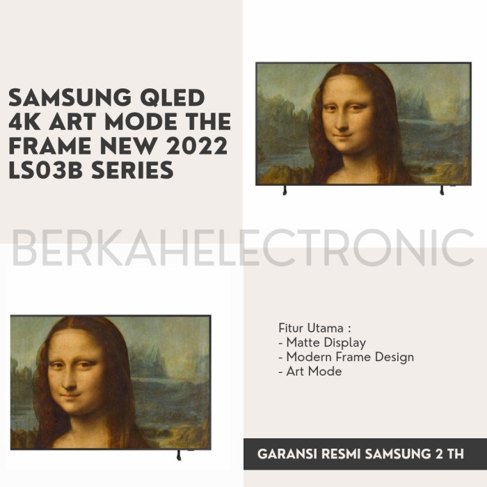 Jual Samsung The Frame Qled 4K Smart Tv 65" New 2022 - Qa65Ls03B ...