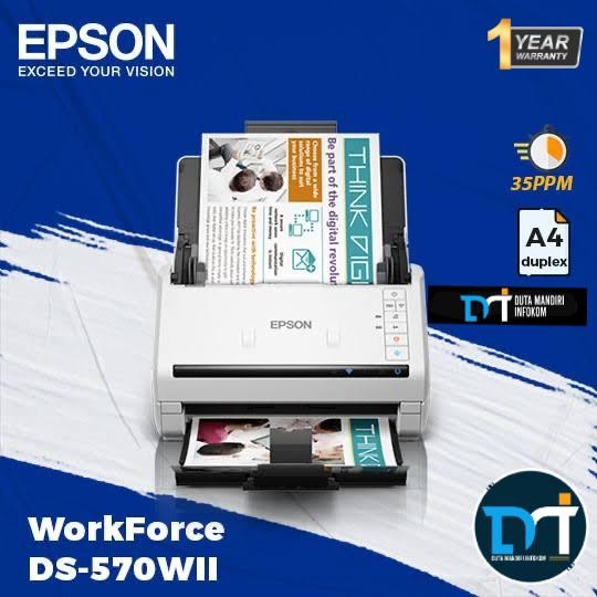 Jual SCANNER EPSON WORKFORCE DS 570W | Shopee Indonesia