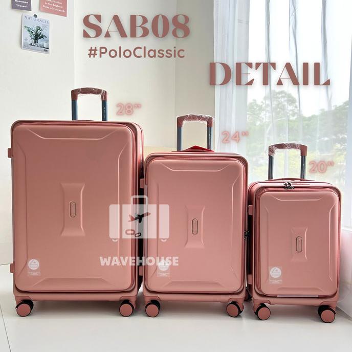Jual New Koper Polo Classic Open Side Model 20 Inch 24 Inch Expandable ...