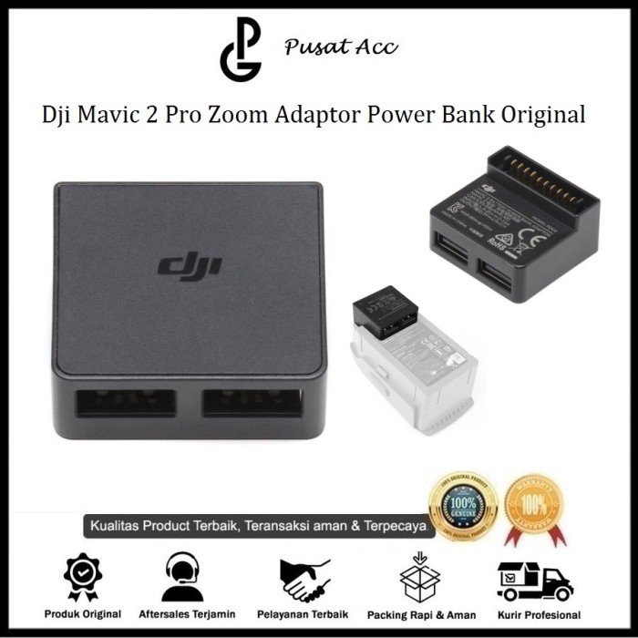 Jual Dji Mavic 2 Pro Adapter Original - Mavic 2 Zoom Adaptor Power Bank ...