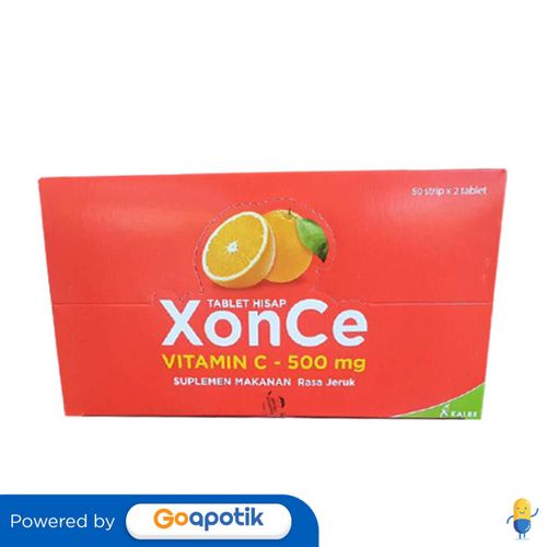 Jual XON-CE VIT C 500 MG BOX 100 TABLET | Shopee Indonesia