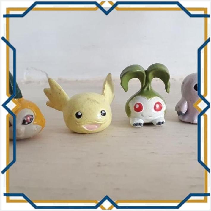 Jual [STY] ACTION FIGURE TSUNOMON TANEMON UPAMON MOTIMON RF CHINA ...
