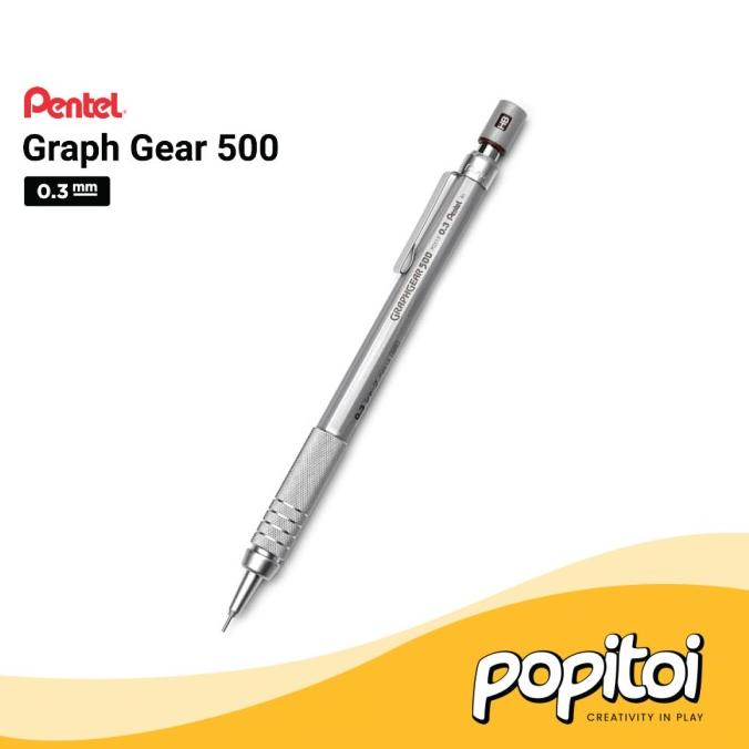 Jual Pentel Graph Gear 500 Mechanical Pencil 0.5 Mm 0.5Mm Graphgear ...