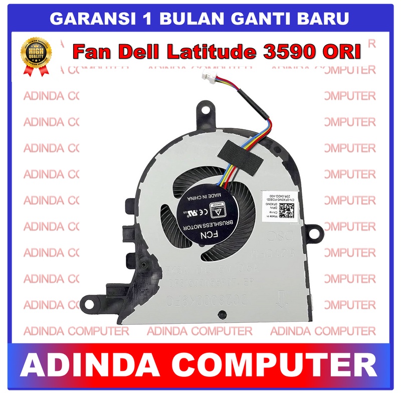 Jual Fan Dell Latitude 3590 Inspiron 15-3580 15-3581 15-3585 15-3593 ...