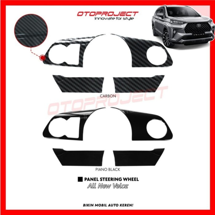 Jual Panel Steering Wheel Mobil All New Veloz 2022 Otoproject | Shopee ...