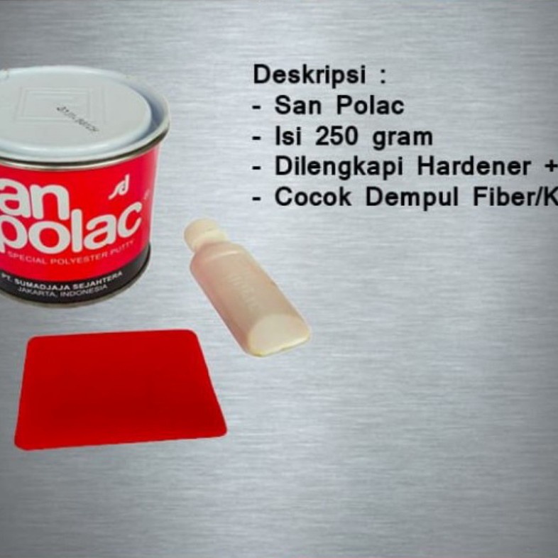 Jual dempul sanpolac 250gram | Shopee Indonesia