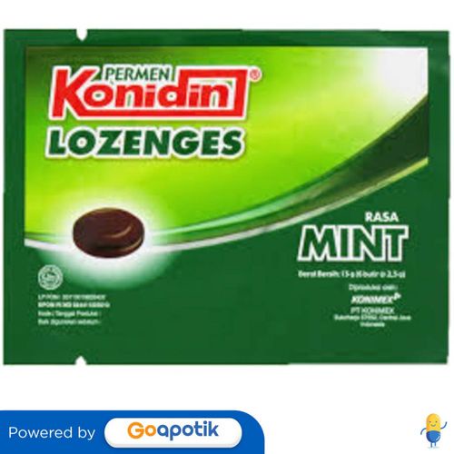 Jual KONIDIN HERBAL MINT LOZENGES BOX | Shopee Indonesia