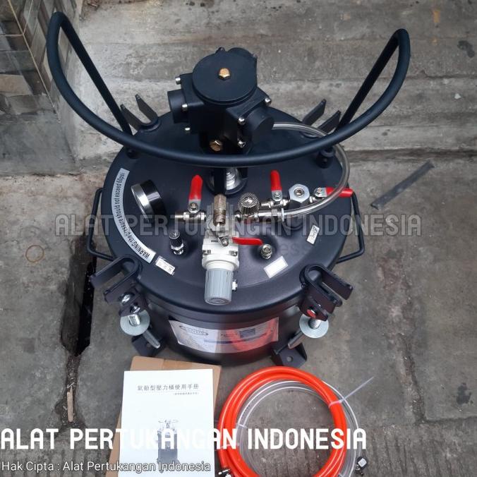 Jual Mesin Paint Tank Pressure Pot Alat Pengaduk Cat Tanki 5 10 20 ...